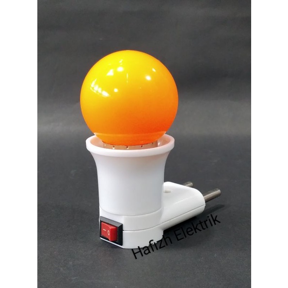 Jual Lampu Tidur Mini LED 3 WATT Orange | Lampu Dinding Hemat Energi ...