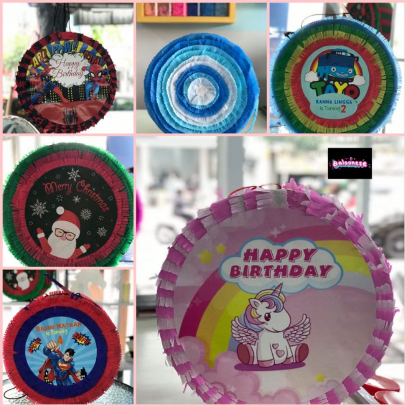 Jual pinata karakter ulang tahun (dg pentungan) | Shopee Indonesia