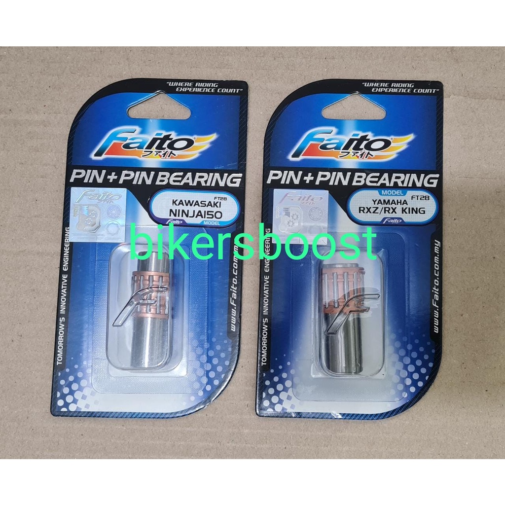 Jual Pin Piston Plus Bearing Pin Laher Bambu Atas Faito Racing Rx King