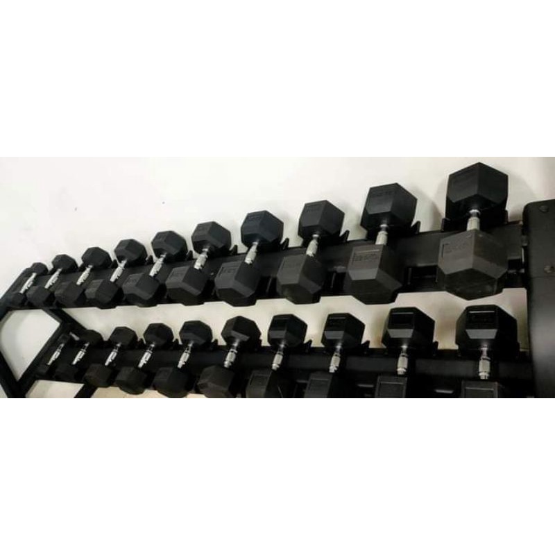 Jual Dumble set exagonal 2,5-20 kg (180kg) | Shopee Indonesia