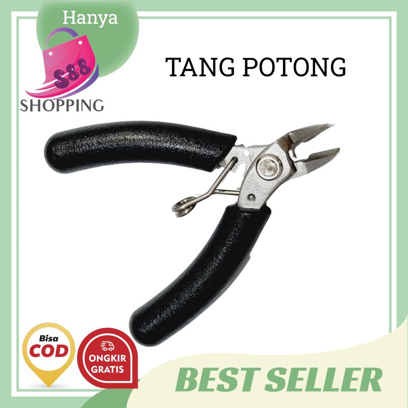 Jual Tang Pemotong Kawat Gunting Kabel Wire Warna Hitam | Shopee Indonesia