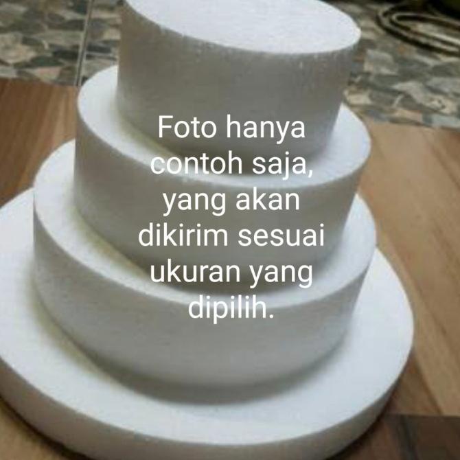 Jual TREND UKURAN 25, 26, 28, 30, 32CM TINGGI 21 S/D 30CM DUMMY CAKE STYROFOAM LIMITED EDITION ...