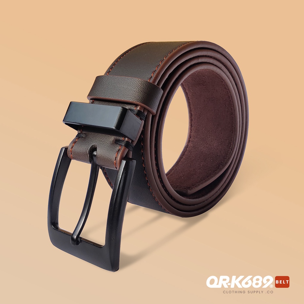 Jual ORK689 Ikat Pinggang Pria Kulit PU Sabuk Gesper Belt Laki Laki ...