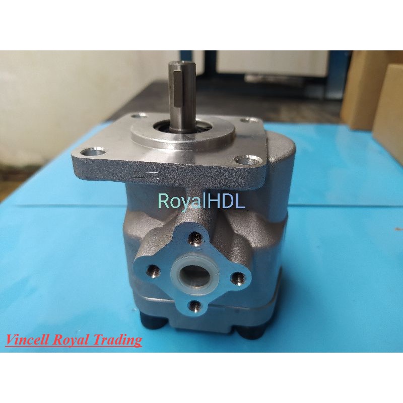 Jual hydraulic gear pump hydromax hgp-2a-f-10r-w1-4bj hidrolik gearpump pompa oli 10cc | Shopee ...