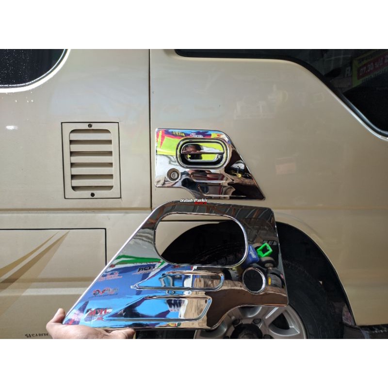 Jual handle cover pintu isuzu elf nkr55 set garnis elf nhr elf macan ...