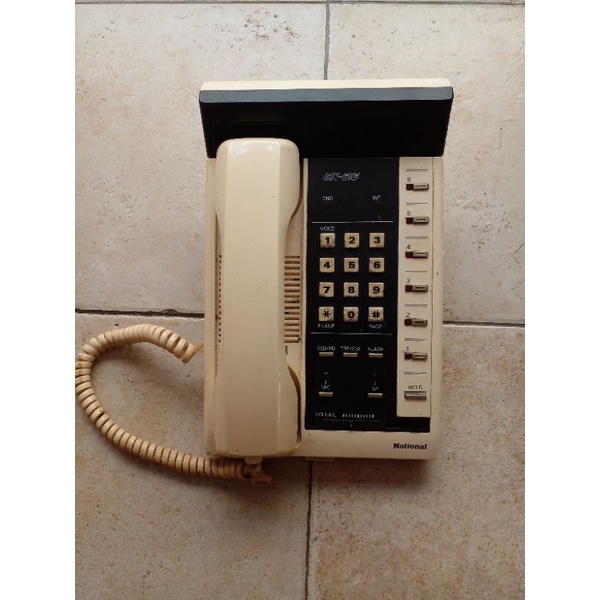 Jual Telepon Jadul Telepon Rumah / Kantor National GX-616 | Shopee ...