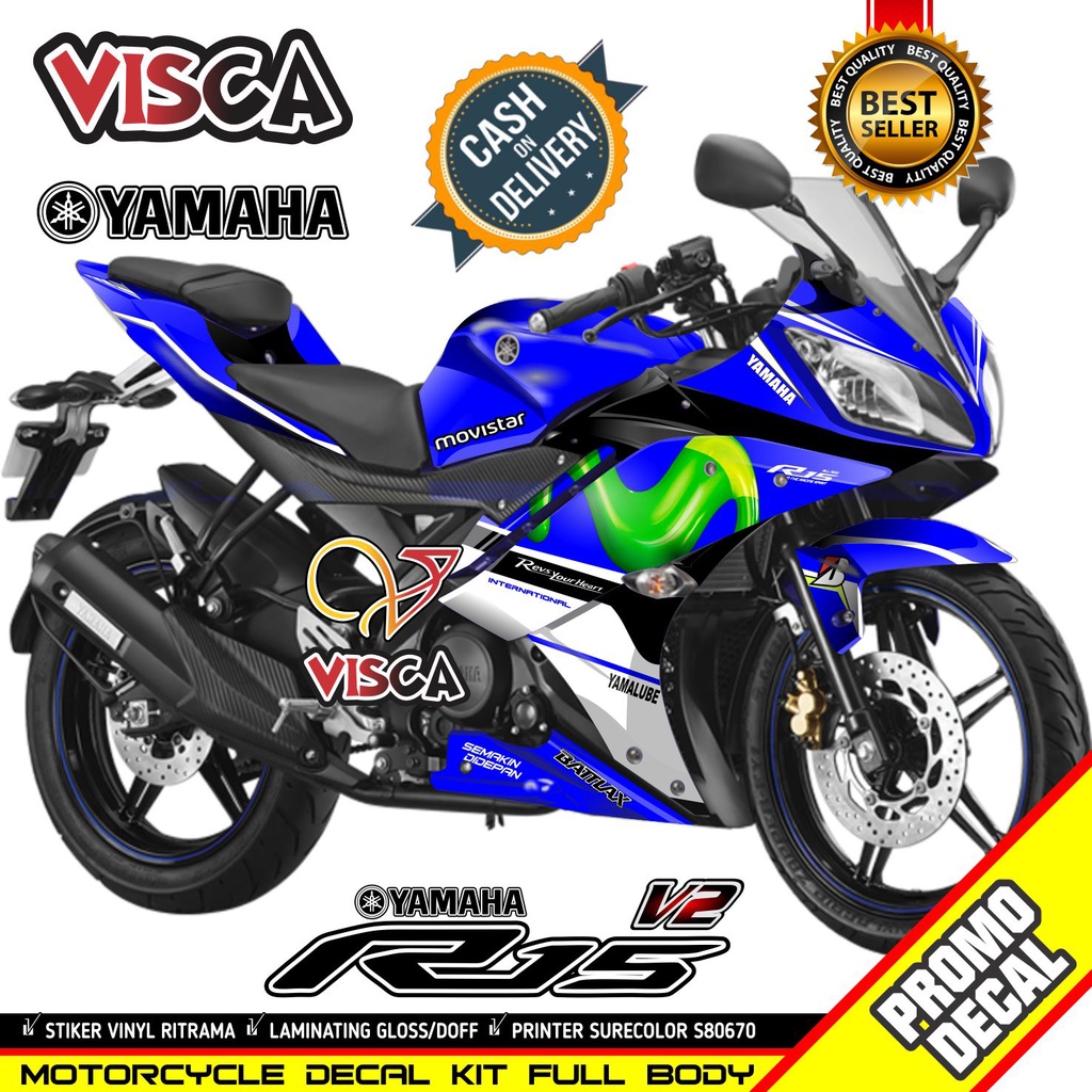 Jual Decal R15 V2 Full Body Dekal R15 V2 Stiker R15 V2 Full Body Keren ...