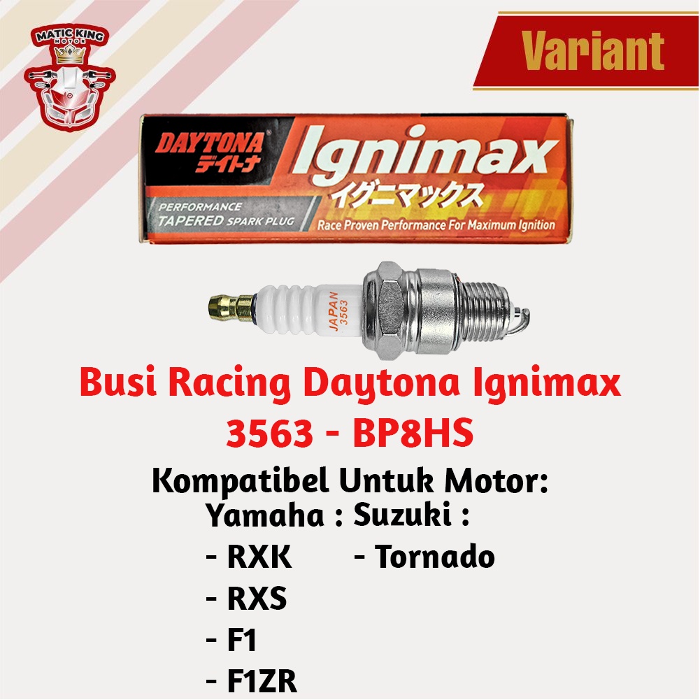 Jual Busi Racing Ninja RR Satria 2 tak RXZ RGR 150 250 DAYTONA IGNIMAX ...