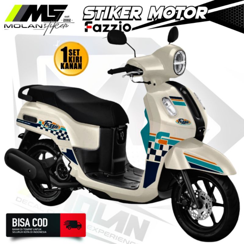 Jual Decal Sticker Striping Variasi Yamaha Fazzio 125 - Yamaha Fazzio ...