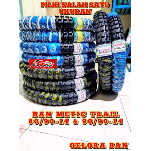 Jual ban motor matic trail 80/90-14 dan 90/90-14 ban metic trail tril ...