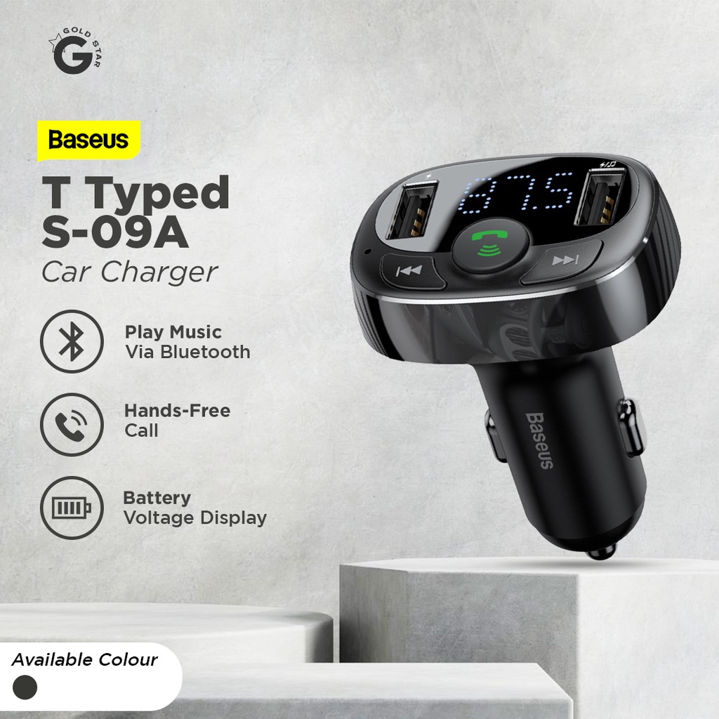Jual Baseus - Charger Mobil - T Typed S-09A Car charger | Shopee Indonesia