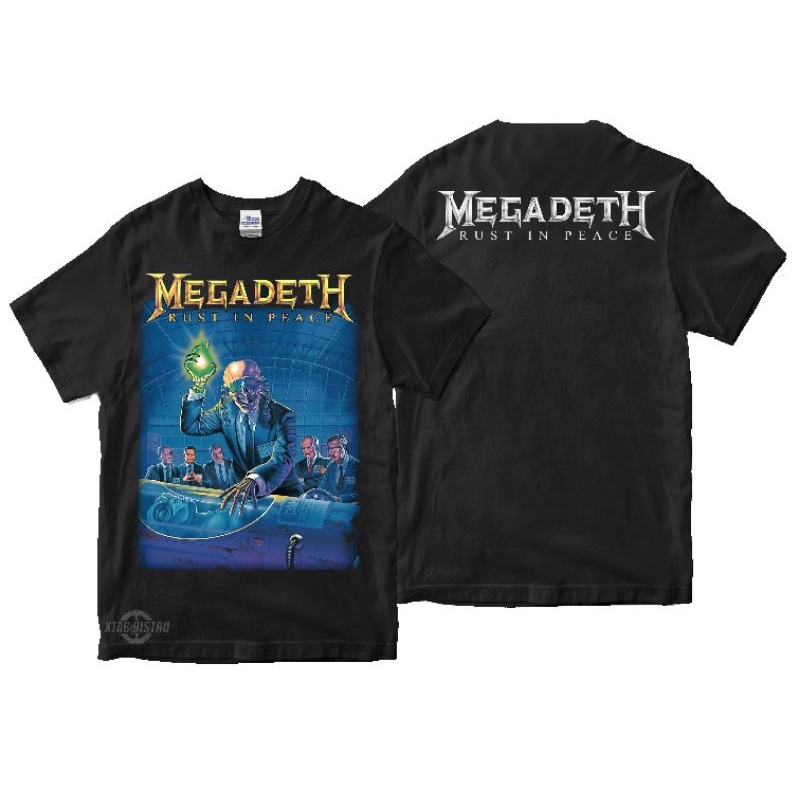 Jual kaos MEGADETH SIMPSONS countdown Premium tshirt Megadeth rust in ...