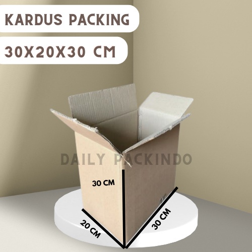 Jual Kardus/Packing/Dus/Corrugated/Box Ukuran 30X20X30 Cm Dus Besar ...