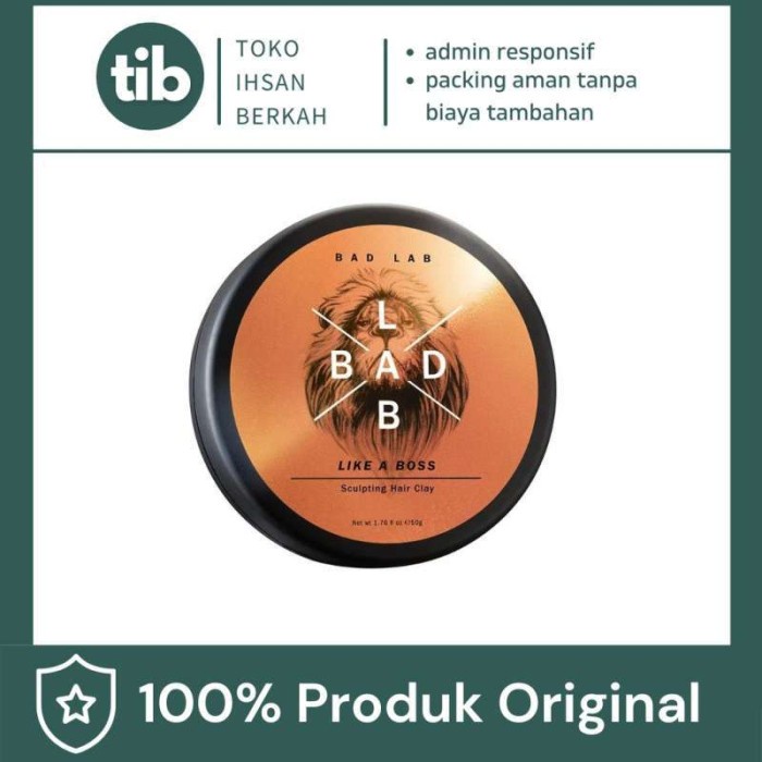 Jual Hair Foam Bad Lab Like A Boss Hair Clay 50 G | Shopee Indonesia