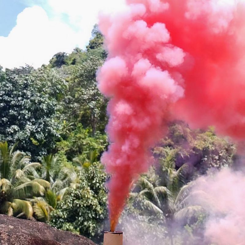 Jual Bubuk Pewarna Asap berwarna Merah 100gram (COLORED SMOKE DYES ...