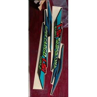 Jual sticker sticker bak carry super cargo 1.5 ori kiri dan kanan ...