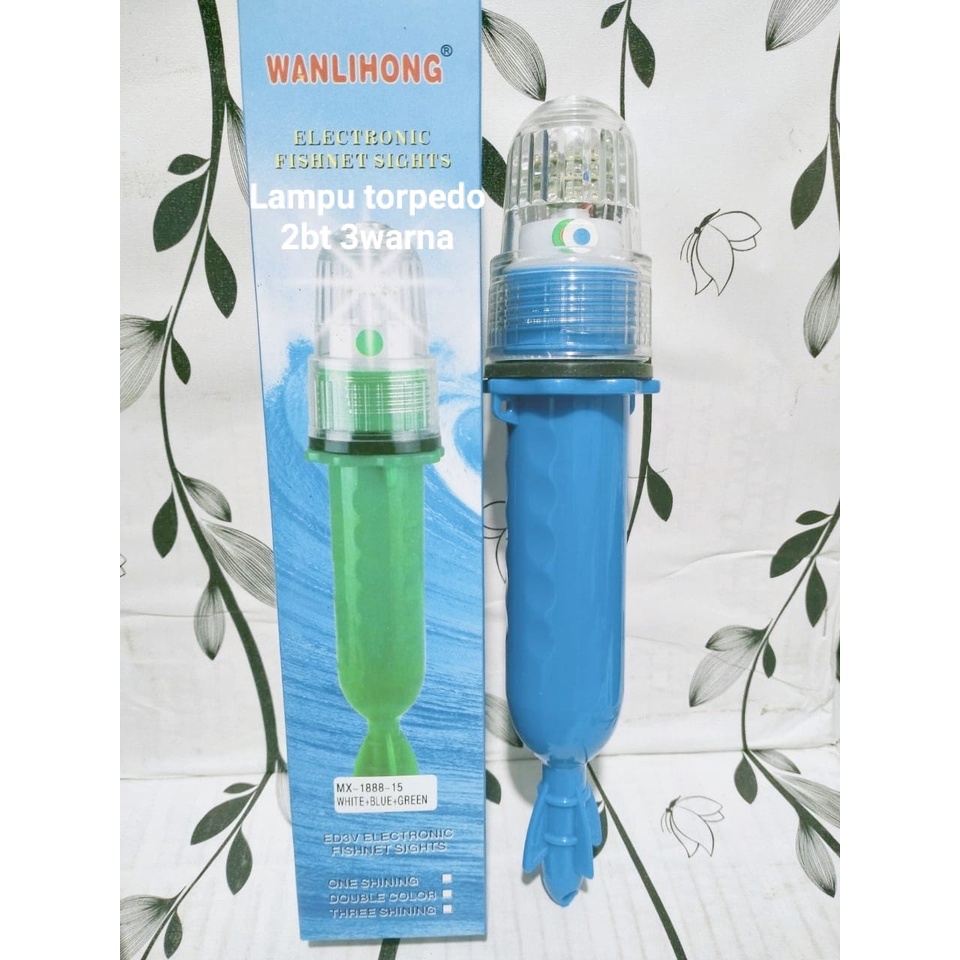Jual Lampu Nelayan Torpedo 2BT 3 warna MX 1888-15/Lampu Sinyal | Shopee ...