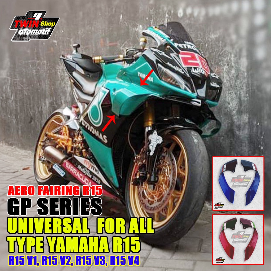 Jual AERO FAIRING GP R15 SERIES FOR ALL TYPE YAMAHA R15, PNP R15 V1 ...
