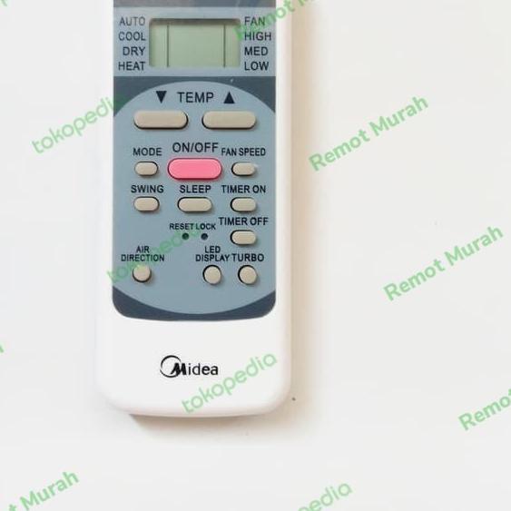Jual REMOTE/REMOT AC MIDEA ORIGINAL PABRIK | Shopee Indonesia