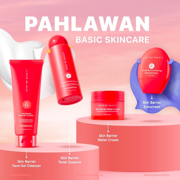 Jual DEAR ME BEAUTY Skin Barrier | Water Cream / Sunscreen Gel / Toner ...