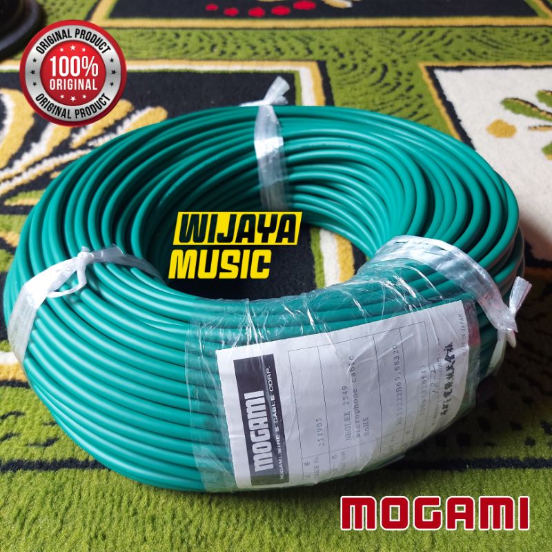 Jual Kabel Microphone MOGAMI 2549 Neglex ORIGINAL Made in Japan Panjang ...