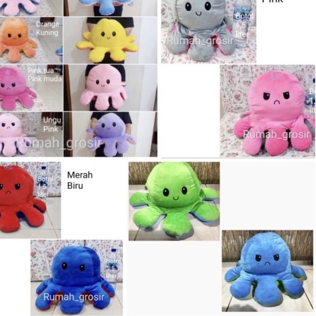 Jual Boneka Gurita Octopus Jumbo Viral Tiktok - Pink-abu" | Shopee ...