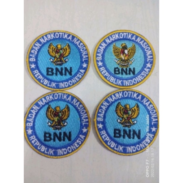 Jual logo bordir BNN badge BNN | Shopee Indonesia