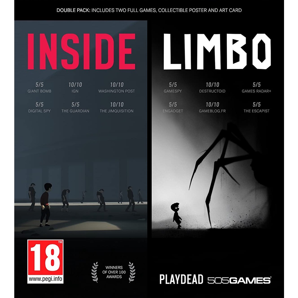 Jual (2 Games) Inside Limbo Double Pack Nintendo Switch Digital ...