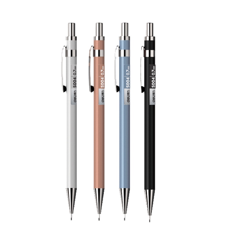 Jual Deli Metal Mechanical Pencil / Pensil Mekanik Besi 0.5mm Nyaman ...