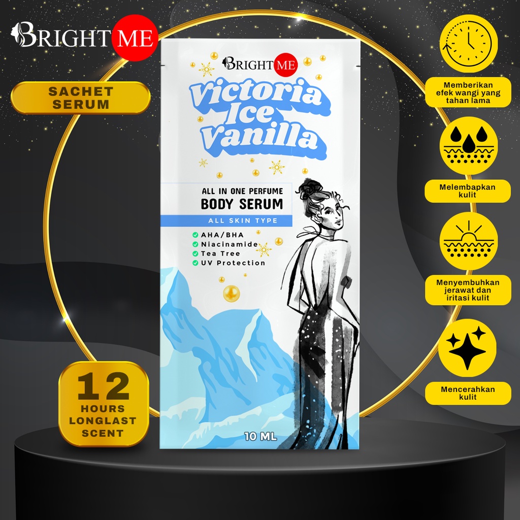 Jual BrightMe Victoria Ice Vanilla Body Serumn Sachet | Shopee Indonesia