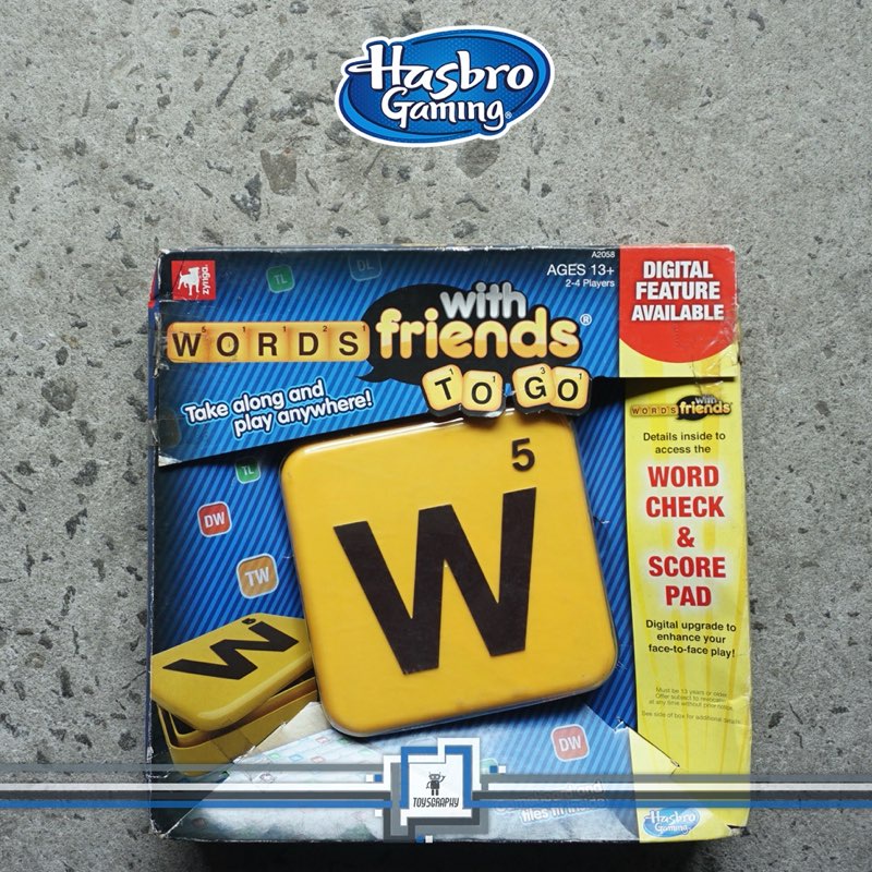 Jual Hasbro Gaming WORDS with Friends To Go Portable Not Boggle ...