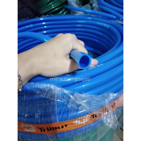 Jual SELANG AIR TRILLIUN DOP 5/8 INCHI/SELANG ELASTIS/SELANG TAMAN TEBAL 2MM | Shopee Indonesia