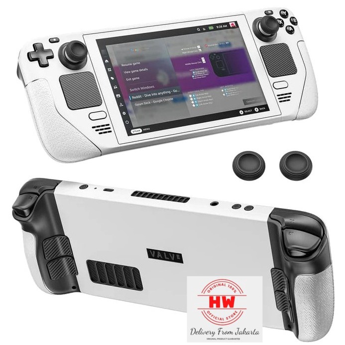 Jual JSAUX Skin Stickers Set Compatible for Steam Deck Free Thumb Grip ...