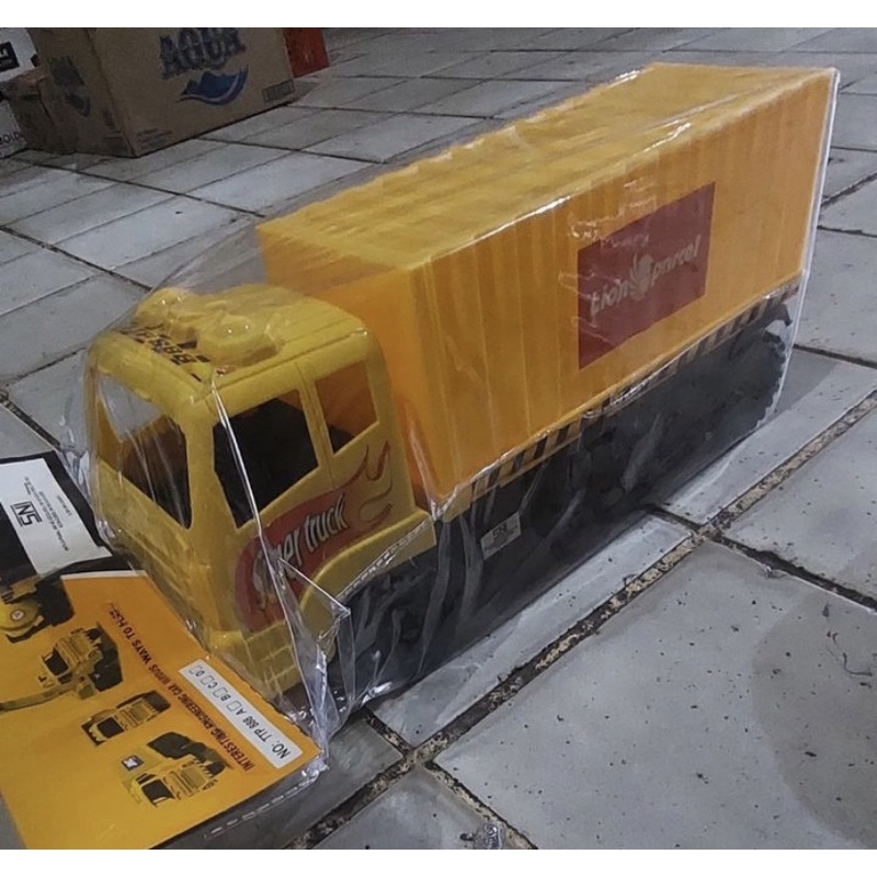 Jual Mainan Anak Truk Lion Parcel Dan JNE Kontainer | Shopee Indonesia