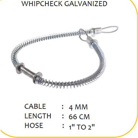 Jual WHIPCHECK GALVANIZED 4 MM X 660 MM ( RT50 SAFETY HOSE WHIP CHECK ...