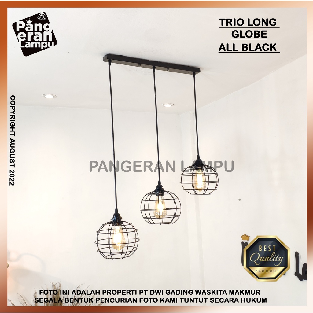 Jual Lampu Gantung / Lampu Hias / lampu Void Estetik industrial Modern ...