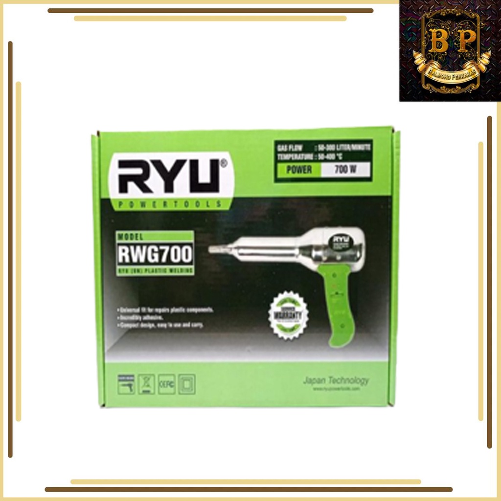 Jual MESIN LAS PIPA PVC RYU RWG 700 RWG700 LAS PLASTIK HEAT GUN 700 W ...