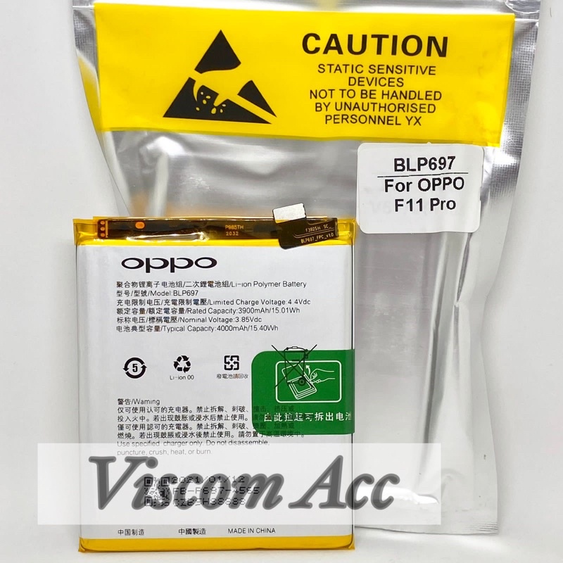 Jual Baterai Oppo F11pro / blp697 original F11 Pro | Shopee Indonesia