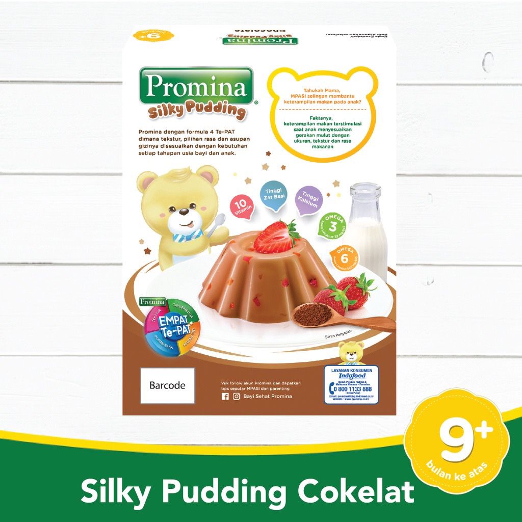 Jual PROMINA SILKY PUDDING COKLAT 100G | Shopee Indonesia