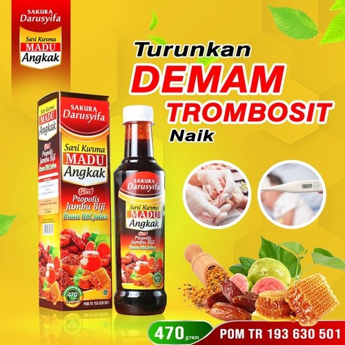 Jual BOOSTER TROMBOSIT/ OBAT DBD /DEMAM BERDARAH/SARI KURMA MADU ANGKAK ...