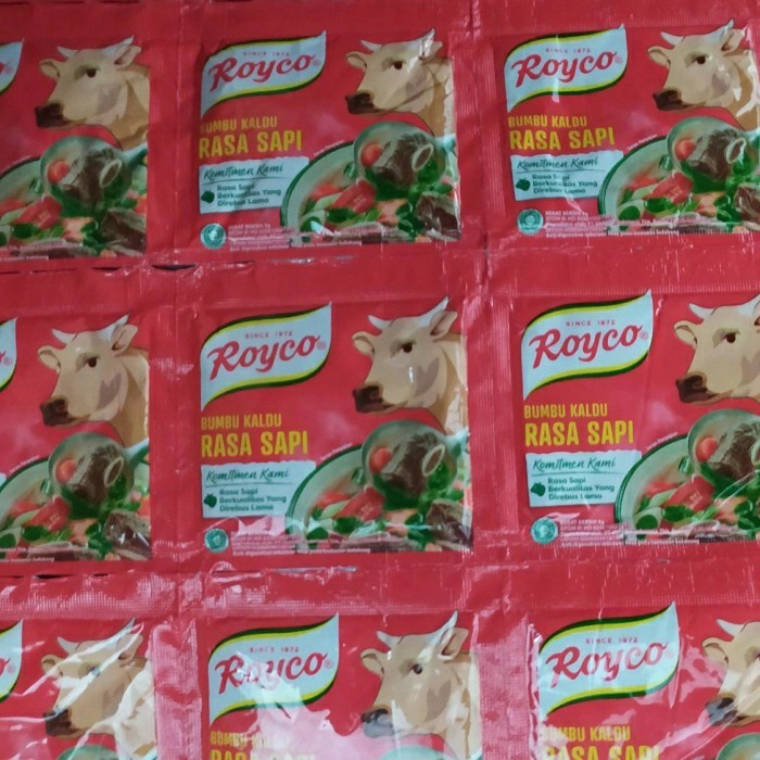 Jual Royco Sapi Renceng 8g 1 renceng @12 sachet - Sapi | Shopee Indonesia