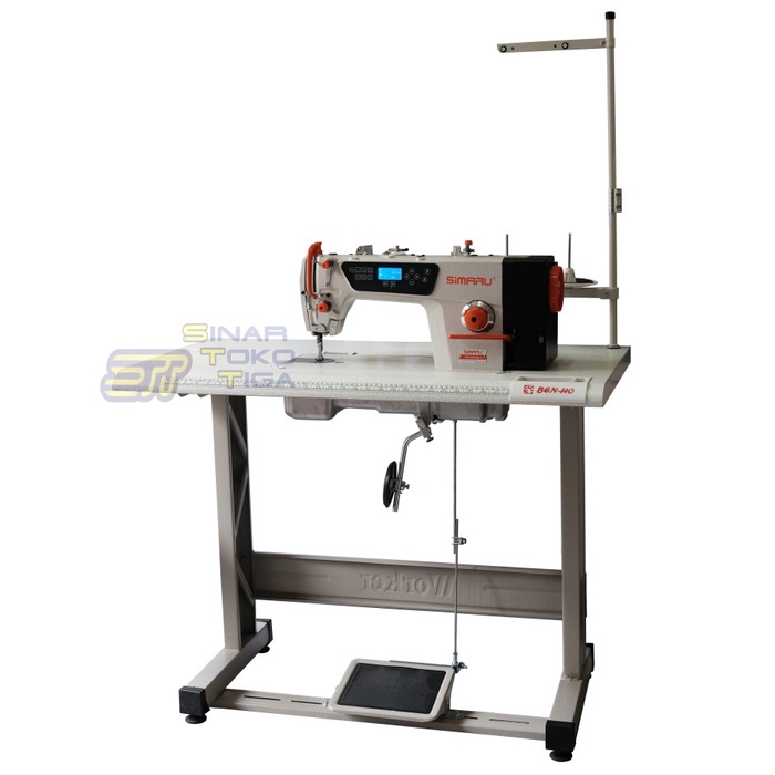 Jual Mesin Jahit Simaru 9800 D4 Mesin Jahit Servo Auto Trimmer Putus ...