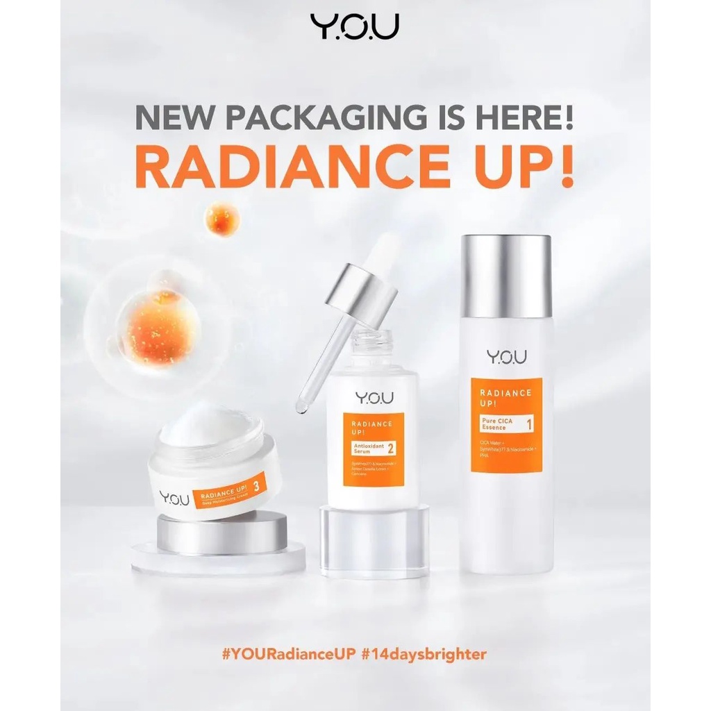 Jual YOU Radiance Up ! Brighten Skin Series | Shopee Indonesia