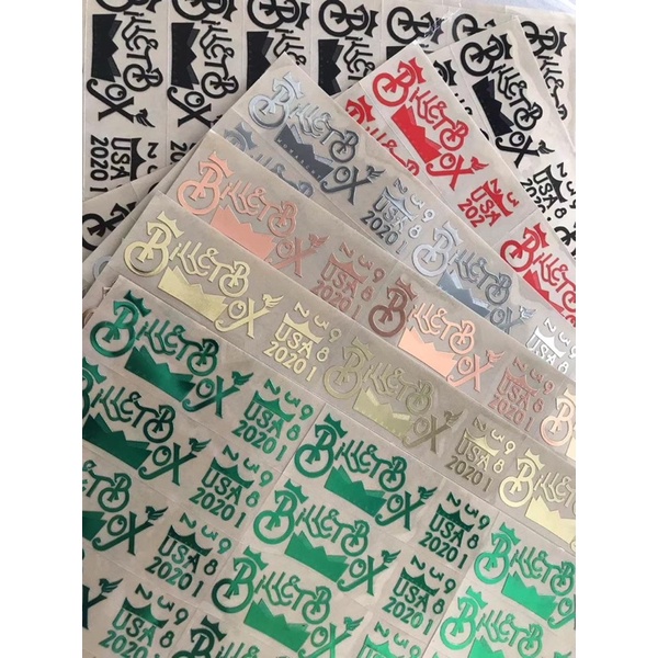 Jual STICKER DECAL BILLET BOX MONARCHY BAHAN NICKEL (METAL) | Shopee ...