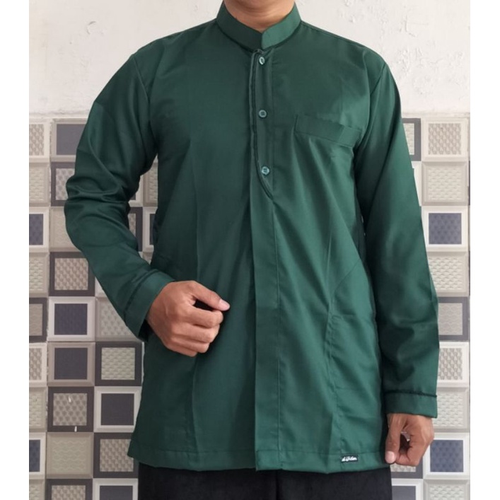 Jual Baju Koko Motif list | Shopee Indonesia