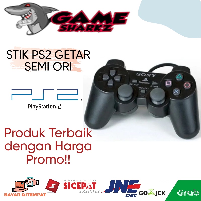 Jual Stick PS2 PLAY STATION 2 SEMI ORI Dualshock Getar Kualitas ...