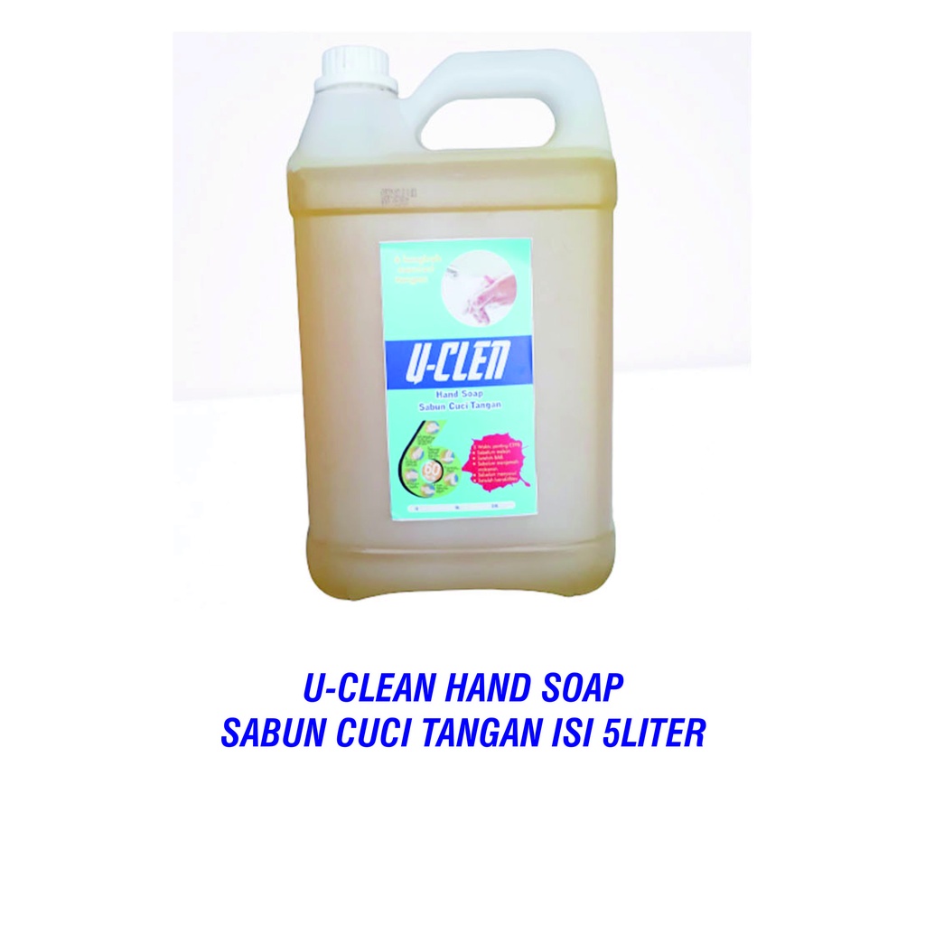 Jual U-CLEAN SABUN PENCUCI TANGAN, Hand Soap Handwash Snap Clean 5 ...