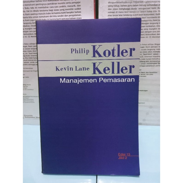 Jual Manajemen Pemasaran edisi 12 jilid 2 Kotler | Shopee Indonesia