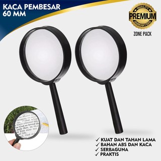 Jual Kaca Pembesar 60 mm | Loupe Magnifying Glass | Lup Kaca Pembesar ...