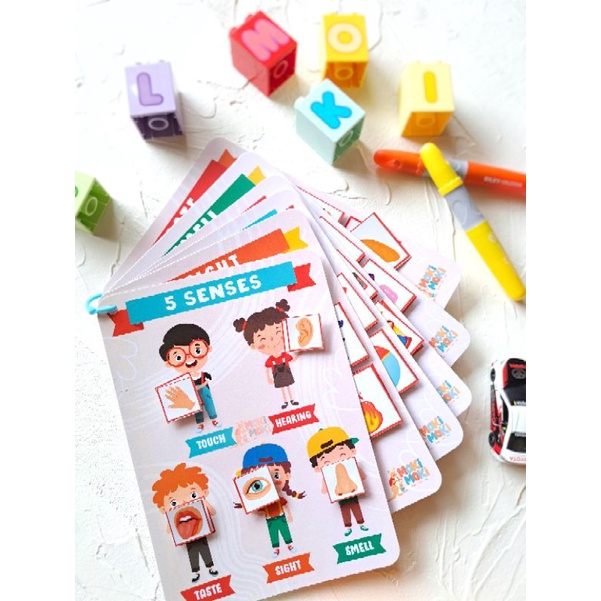 Jual Lembar Aktivitas Anak - 5 Senses Sheet - MokiMoki | Shopee Indonesia